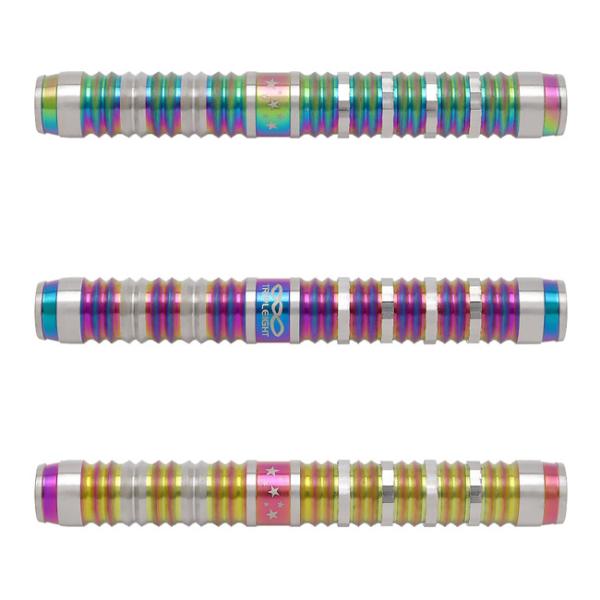 ■商品仕様スペックデータ材質：90%タングステン単体重量：20.0g全長：51.0mm最大径：6.5mmタイプ：2BA内容物・バレル×1set(3個)・シャフト×1set(3個)・チップ×1set(3個)・フライト×1set(3個)■商品説...