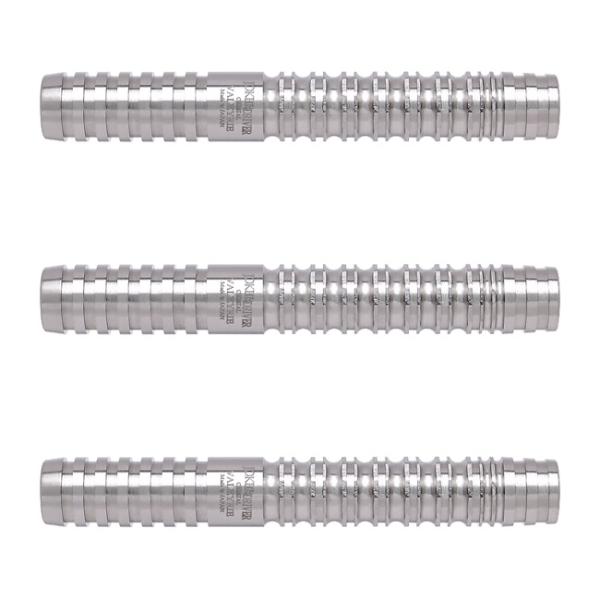 ■商品仕様スペックデータ材質：95%タングステン単体重量：18.0g全長：46.5mm最大径：6.35mm重心：センタータイプ：2BA内容物・バレル×1set(3個)・シャフト×1set(3個)・チップ×1set(3個)・フライト×1set...