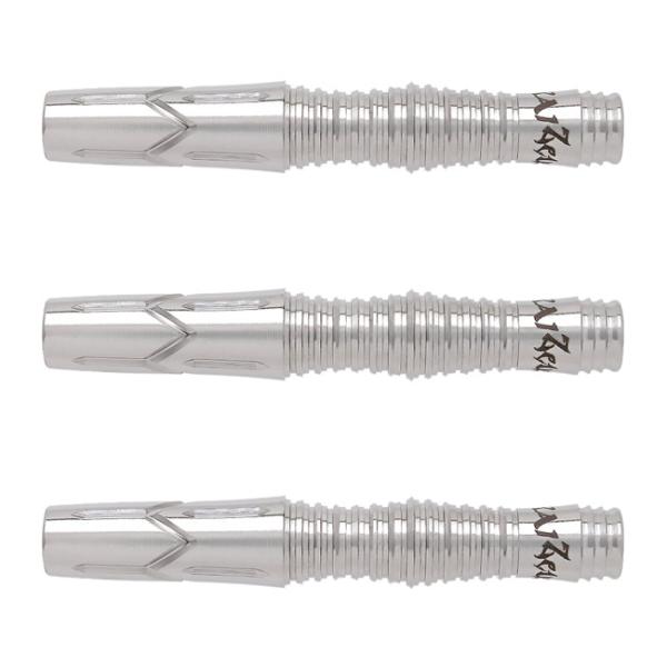 ■商品仕様スペックデータ材質：90%タングステン単体重量：19.0g全長：47.0mm最大径：7.6mm重心：センタータイプ：2BA内容物・バレル×1set(3個)・シャフト×1set(3個)・チップ×2set(6個)・フライト×1set(...