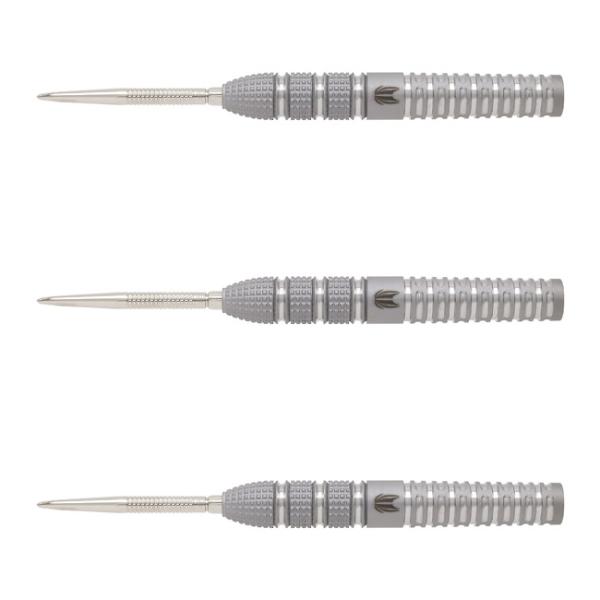 ■商品仕様スペックデータ材質：95%タングステン単体重量：21.0g(ポイント含む)全長：47.0mm最大径：6.6mmタイプ：STEEL内容物・バレル×1set(3個)・シャフト×1set(3個)・フライト×1set(3個)・SWISS ...