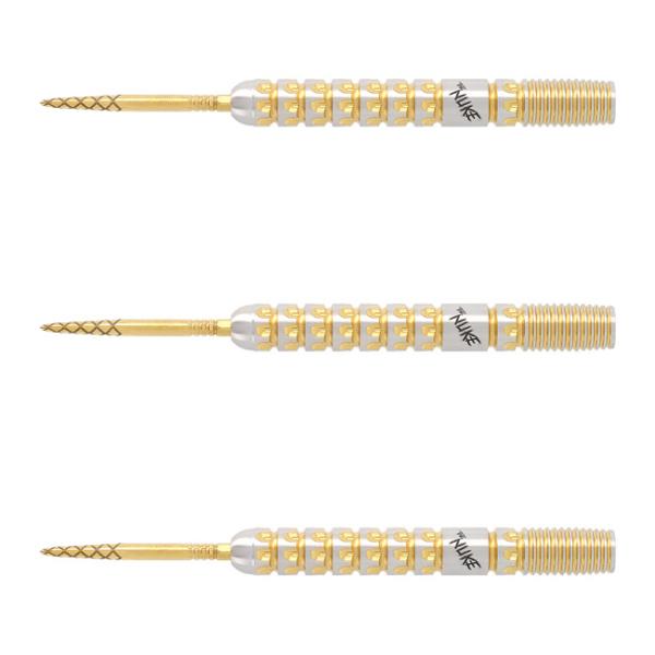 ■商品仕様スペックデータ材質：90%タングステン単体重量：23.0g(ポイント含む)全長：52.0mm最大径：6.5mmタイプ：STEEL内容物・バレル×1set(3個)・K-FLEX×1set(3個)・交換用SWISS POINT×1se...