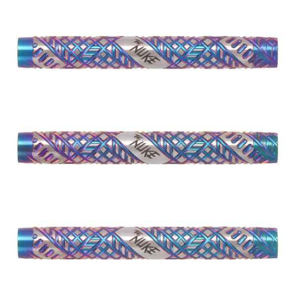 ■商品仕様スペックデータ材質：95%タングステンセット重量：約19.0g単体重量：17.3g全長：50.0mm最大径：6.35mmタイプ：2BA内容物・バレル×1set(3個)・K-FLEX×1set(3個)・チップ×1set(3個)・チタ...