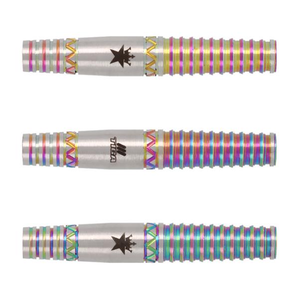 ■商品仕様スペックデータ材質：90%タングステン単体重量：20.0g全長：45.5mm最大径：7.2mmタイプ：2BA内容物・バレル×1set(3個)・シャフト×1set(3個)・チップ×1set(3個)・フライト×1set(3個)■商品説...