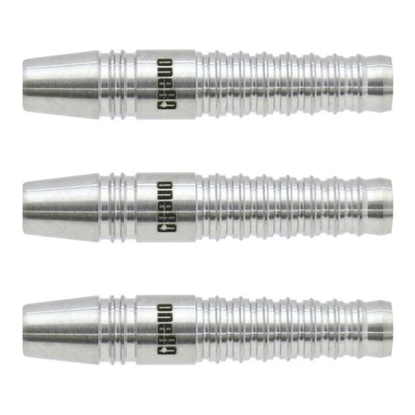 ■商品仕様スペックデータ材質：80%タングステン単体重量：18.0g全長：39.0mm最大径：7.5mmタイプ：2BA内容物・バレル×1set(3個)・シャフト×2set(6個)・チップ×1set(3個)・フライト×1set(3個)・ケース...