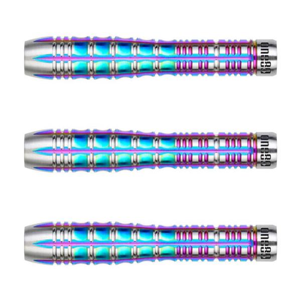 ■商品仕様スペックデータ材質：90%タングステン単体重量：19.0g全長：43.0mm最大径：7.5mmタイプ：2BA内容物・バレル×1set(3個)・シャフト×2set(6個)・チップ×1set(3個)・フライト×1set(3個)■商品説...