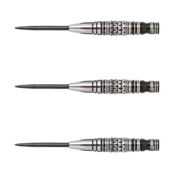 ■商品仕様スペックデータ材質：90%タングステン単体重量：23.0g(ポイント含む)全長：45.0mm最大径：7.5mmタイプ：STEEL内容物・バレル×1set(3個)・シャフト×2set(6個)・フライト×1set(3個)■商品説明(2...