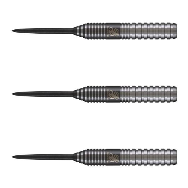 ■商品仕様スペックデータ材質：95%タングステン単体重量：19.4g(ポイント含む)全長：41.0mm最大径：6.7mmタイプ：STEEL内容物・バレル×1set(3個)・シャフト×1set(3個)・フライト×1set(3個)・オリジナルク...