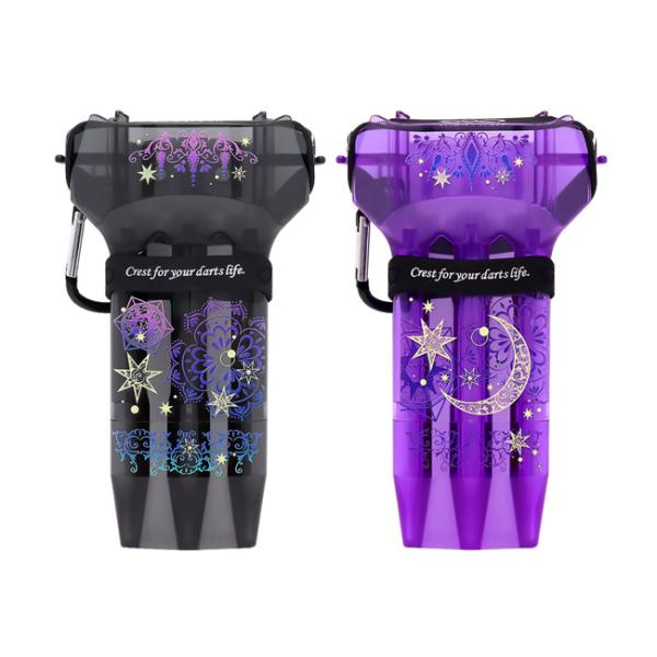 ■付属品・本体×1個・カラビナ×1個・リストバンド×1個・カードホルダー×1個・カスタムワンジョイント×2個■収納概要・ダーツ×1set(3個)■商品説明(2022.067.28 発売商品)武山郁子選手モデルのフライトにも使われている、月や...