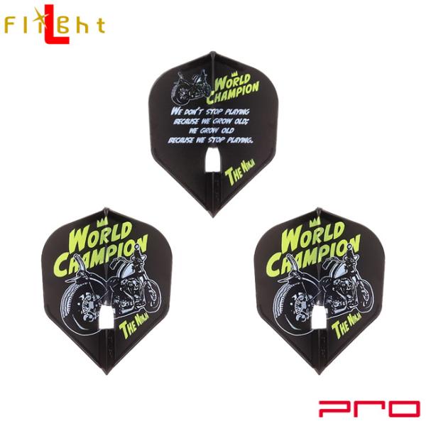 ■商品仕様スペックデータ形状：シェイプ内容量：3個■商品説明(2024.7.7 発売商品)2024 SUPER DARTS WORLD CHAMPION となった浅田斉吾選手のアニバーサリーL-Flight。浅田選手の趣味にちなんだバイクの...