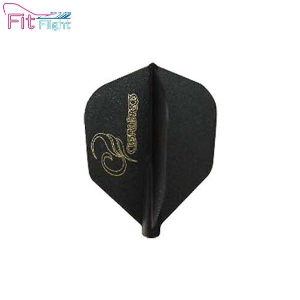 ■商品仕様スペックデータ形状：シェイプ内容量：3個■商品説明Fit Flightは、シャフトに押し込むだけで簡単に装着できるフライトです。一般的なフライトのように小さなロック用パーツも必要ありませんので、 部品をなくしたり、上手く差し込めな...