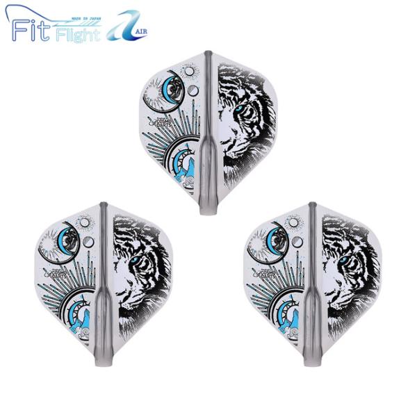 ■商品仕様スペックデータ形状：スタンダード内容量：3個■商品説明(2023.01.27 発売商品)Fit Flightプレーヤー、マリア・カーリ選手モデルフライト第2弾。ホワイトタイガーと天体で幻想的なデザインに仕上がっています。Fit F...