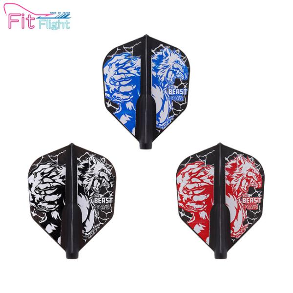 ■商品仕様スペックデータ形状：シェイプ内容量：3個■商品説明(2023.02.28 発売商品)Fit Flightプレーヤー、ジェレマイヤー・ミュラー選手モデルフライト第3弾。選手のニックネーム「THE BEAST」に相応しいパワフルなデザ...