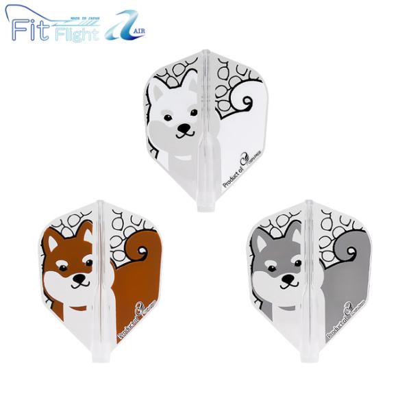 ■商品仕様スペックデータ形状：シェイプ内容量：3個■商品説明(2023.04.28 発売商品)COSMO DARTSプレーヤー、柴崎晋之介選手モデルフライト第1弾。海外でも人気のある柴犬がデザインされています。2022ダーツ祭りで販売された...