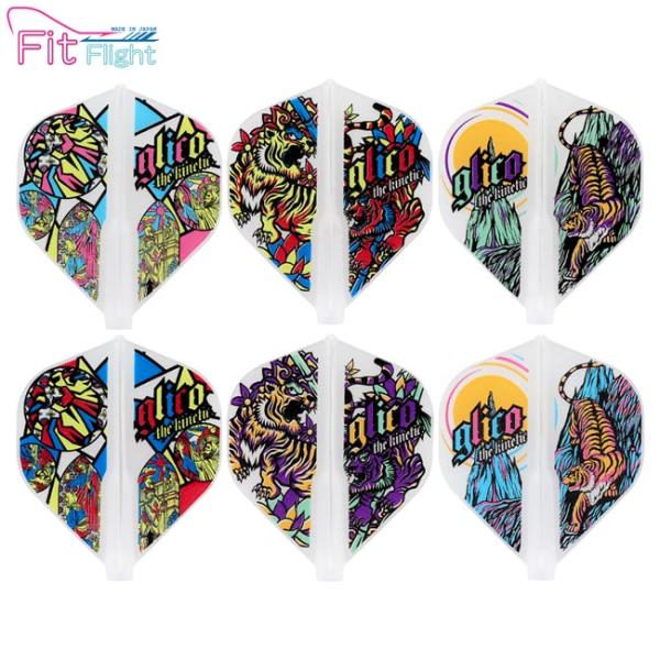 ■商品仕様スペックデータ形状：スタンダード内容量：6個■商品説明(2024.1.29 発売商品)COSMO DARTSプレーヤー、松本康寿選手モデルフライトの第3弾。虎をデザインに取り入れた、「glico」こと松本選手のこだわりが詰まった6...