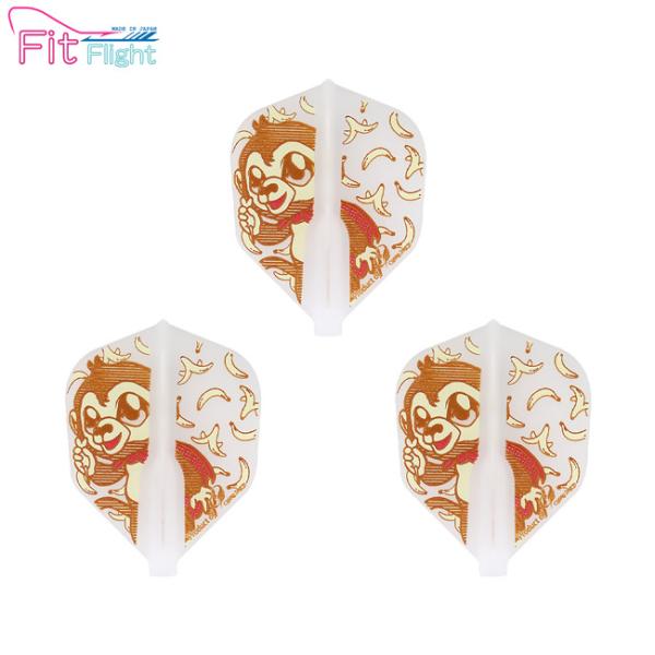 ■商品仕様スペックデータ形状：シェイプ内容量：3個■商品説明(2024.3.28 発売商品)COSMO DARTSプレーヤー、ノアリン・バン・ルーベン選手の1stモデルフライト。ノアリン選手のタトゥーにもあるモンキーのキャラクターに、バナナ...