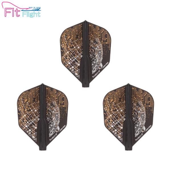 ■商品仕様スペックデータ形状：シェイプ内容量：3個■商品説明(2025.2.28 発売商品)カナダのジェイソン・バーロウ選手のコラボフライト第4弾。電子回路をイメージしたデザインをフライト全面にプリント、どこから見てもクールなビジュアルをお...