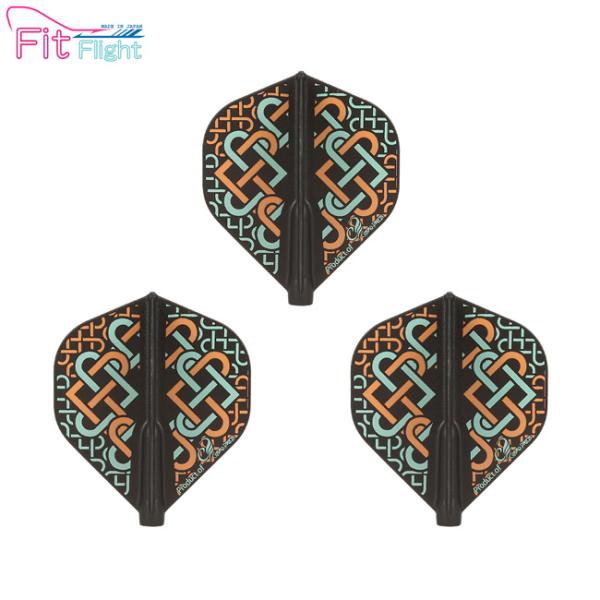 ■商品仕様スペックデータ形状：スタンダード内容量：3個■商品説明(2025.8.28 発売商品)卓越したダーツスキルの持ち主、マリース・キール選手のコラボフライト第3弾。精緻なケルト模様にインスパイアされた今回のデザインは、エレガントで神秘...