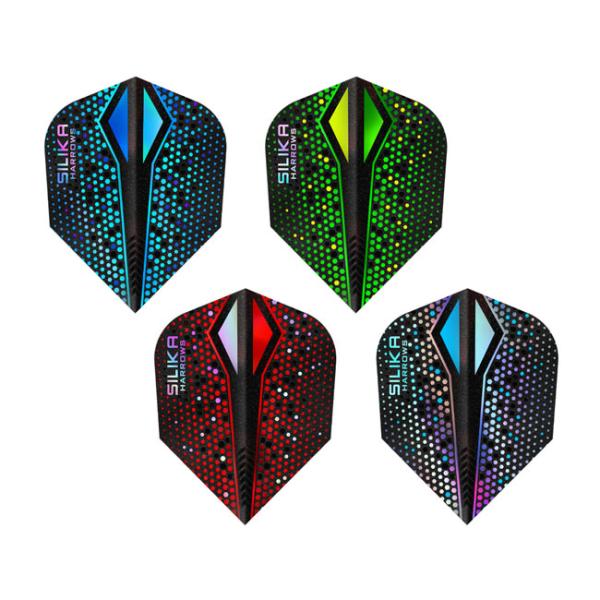 ■商品仕様スペックデータ形状：シェイプ厚さ：100ミクロン内容量：3枚■商品説明(2023.12.16 発売商品)Harrows独自の「シリカ粒子コーティング」を施した「SILIKA FLIGHT」シリーズ。LEDのイルミネーションのような...