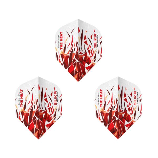 ■商品仕様スペックデータ形状：スタンダード厚さ：100ミクロン内容量：3個■商品説明(2024.2.17 発売商品)Harrows独自の「シリカ粒子コーティング」を施した「SILIKA FLIGHT」シリーズ。デイモン・ヘタ選手モデルのバレ...