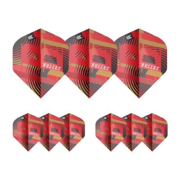 ■商品仕様スペックデータ形状：スタンダード内容量：3set(9個)■商品説明(2024.7.27 発売商品)TARGETのバリエーション豊富なフライト！ステファン・バンティング選手モデルのバレル「STEPHEN BUNTING G5」に付属...