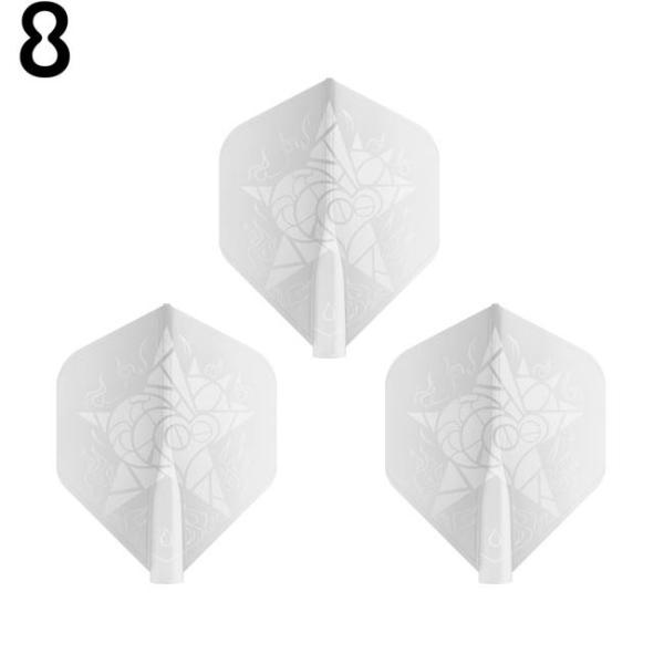 ■商品仕様スペックデータ形状：スタンダード内容量：3個■商品説明(2019.06.29 発売商品)8FLIGHTに星野光正選手モデルのデザインが登場。星野選手自ら手描きでデザインしたマークをホワイト印刷。ホワイトカラーのフライトに映えるロゴ...