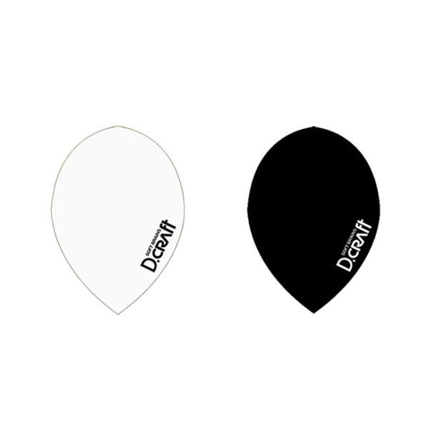 ■商品仕様スペックデータ材質：PP(ポリプロピレン)形状：ティアドロップ厚さ：100ミクロン内容量：3個■商品説明(2020.01.24 発売商品)D.CRAFTのロゴがワンポイントにデザインされたシンプルな折り畳みフライトです。スタンダー...