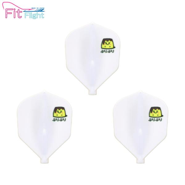 ■商品仕様スペックデータ形状：シェイプ内容量：3個■商品説明(2025.12.6 発売商品)D.CRAFTオリジナルデザインフライトに新作が登場！プリンにゆるかわいい顔が描かれた、フライトを見た時に癒されるようなデザインです。Fit Fli...