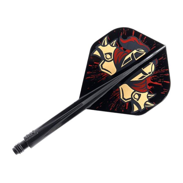 ■商品仕様スペックデータフライト部分の形状：スタンダードシャフト部分の長さ：ショート 21.5mm/ミディアム 27.5mm/ロング 33.5mm内容量：3個■商品説明(2023.10.14 発売商品)エイドリアン・グレイ選手モデルのCON...