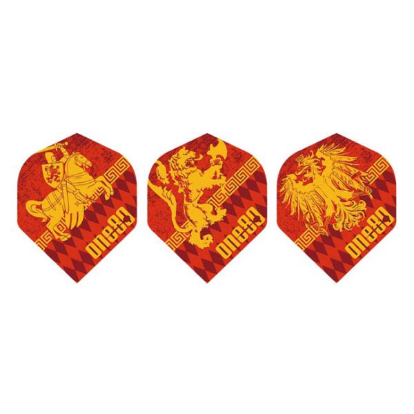 ■商品仕様スペックデータ形状：スタンダード厚さ：130ミクロン内容量：3個■商品説明古代ローマのグラディエーターをモチーフとしたデザインフライト。5種類のベースデザインで15種類を展開、お好みのデザインをお選びください。■ご注意※商品ページ...