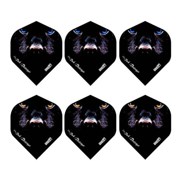 ■商品仕様スペックデータ形状：スタンダード内容量：3個■商品説明デタ・ヘッドマン選手モデルのダーツに付属するデザインフライト。闇に浮かぶ獣の眼光が描かれたデザインは、お好みの瞳のカラーをお選びいただけます。■ご注意※商品ページ掲載の商品仕様...