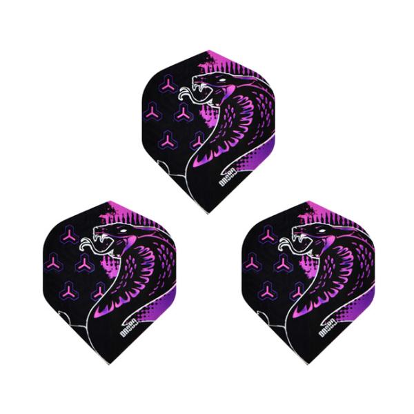 ■商品仕様スペックデータ形状：スタンダード内容量：3個■商品説明(2023.10.21 発売商品)ヤラ・クラッセン選手モデルのバレル「Jelle Klaasen」に付属されているフライトデザインです。「ザ・コブラ」の愛称にちなんだ、迫力ある...