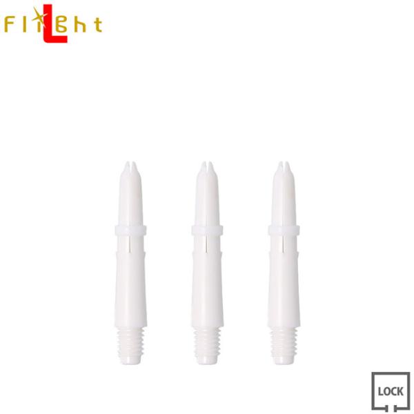 ■商品仕様スペックデータ全長(ネジ山含まず)：30.0mm長さ(バレル-フライト間)：13.0mm内容量：3個 ■商品説明1)チップをすべりこませ圧倒的な弾かれづらさを実現。2)LAROシャフトは強度にこだわり、最高に折れづらい強度を実現。...