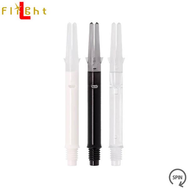 ■商品仕様スペックデータ長さ（バレル-フライト間）：19.0mm/26.0mm/33.0mm素材：ナイロン内容量：3本■商品説明サイレントシリーズは、シャフト自体に回転機構が仕込まれているのが特徴のエルシャフト。トップ部が回転することにより...