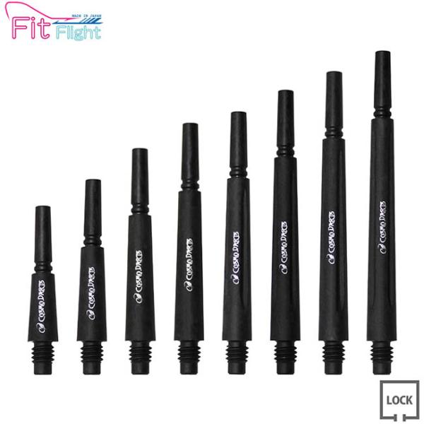 ■商品仕様スペックデータ全長（ネジ山含まず）：26.5mm〜56.5mm長さ（バレル-フライト間）：13.0mm〜42.5mm重量：0.57g〜1.23g※各サイズの数値は画像をご確認ください。素材：カーボン内容量：3本■商品説明プラスチッ...