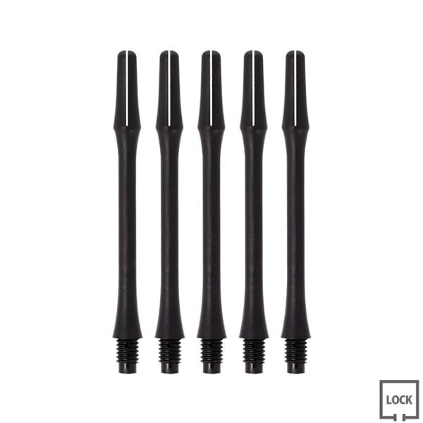 ■商品仕様スペックデータ素材：カーボン、レジン全長(ネジ山含まず)：56.5mm長さ(バレル-フライト間)：41.5mm内容量：5個■商品説明耐久性は史上最強級！スリム化した事で、軽量化、グルーピング時のシャフトへの衝突の回避しやすくなって...