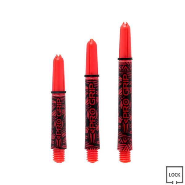 ■商品仕様スペックデータ素材：ナイロン長さ(バレル-フライト間)：ショート19.5mm / インターミディエイト26.5mm / ミディアム33.5mm内容量：3個■商品説明「PRO GRIP」シリーズに「INK SHAFT」が登場。TAR...