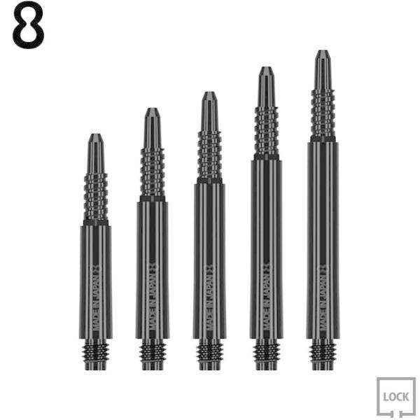■商品仕様スペックデータサイズ(バレル-フライト間)：19.0mm/22.5mm/26.0mm/29.5mm/33.0mm内容量：3個■商品説明(2019.06.15 新サイズ追加)成型フライト「8(エイト)フライト」シリーズ専用のシャフト...