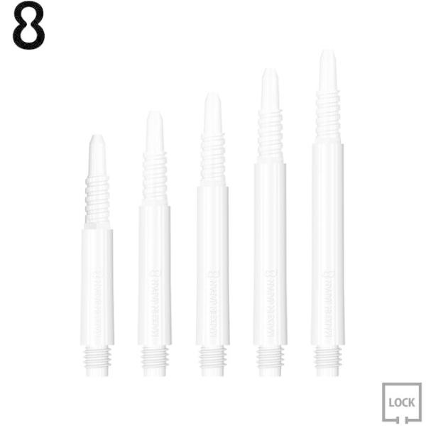 ■商品仕様スペックデータサイズ(バレル-フライト間)：19.0mm/22.5mm/26.0mm/29.5mm/33.0mm内容量：3個■商品説明(2019.06.15 新サイズ追加)成型フライト「8(エイト)フライト」シリーズ専用のシャフト...