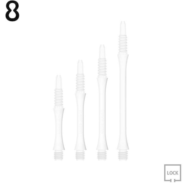 ■商品仕様スペックデータサイズ(バレル-フライト間)：19.0mm/26.0mm/33.0mm/44.0mm内容量：3個■商品説明(2020.01.22 新サイズ追加)「8(エイト)フライト」シリーズ専用のシャフト。フライトとシャフトをネジ...