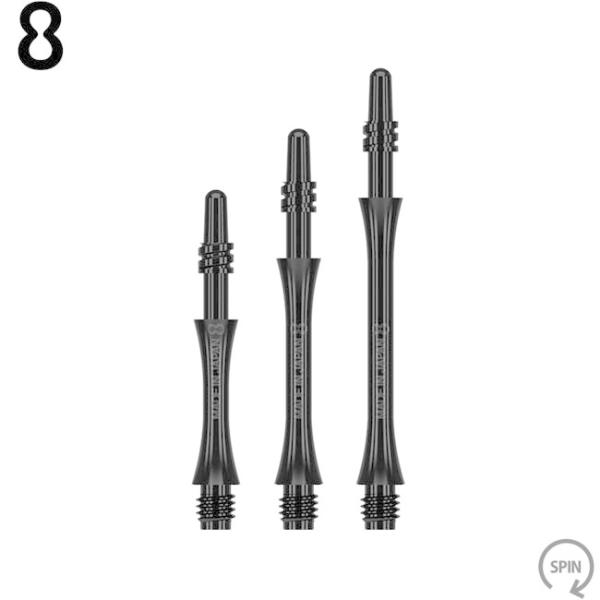 ■商品仕様スペックデータサイズ(バレル-フライト間)：19.0mm/26.0mm/33.0mm内容量：3個■商品説明(2019.06.21 発売商品)「8(エイト)フライト」シリーズ専用のシャフト。フライトとシャフトをネジで留めるという新し...