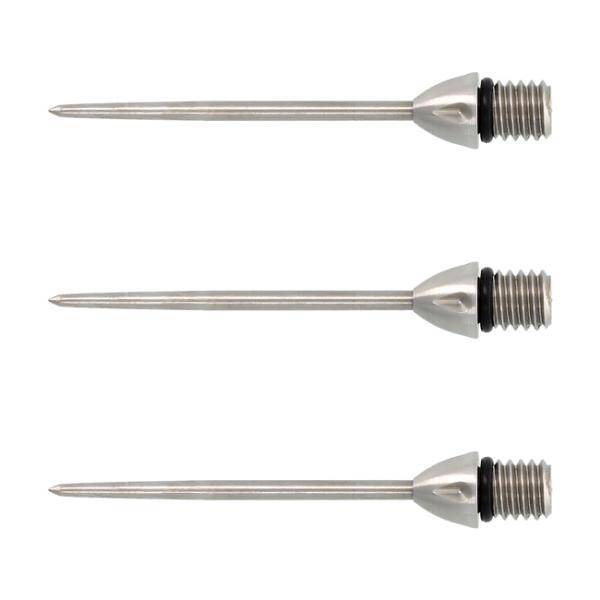 ■商品仕様スペックデータ全長：32.0mm(ネジ山含まず)ポイントサイズ：28.0mm内容物・コンバージョンポイント×1set(3個)・Oリング×1set(3個)■商品説明硬いボードにもしっかりと刺さるOne80のコンバージョンポイント。グ...