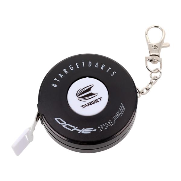 ■商品仕様スペックデータ本体サイズ(約)：直径6.0cmメジャーの長さ：最長305cm内容量：1個■商品説明ソフト・スティールの両方に対応した、スローイングライン設定のためのメジャー。メジャーの先端をブルズアイに固定し、あとはメジャーの目印...