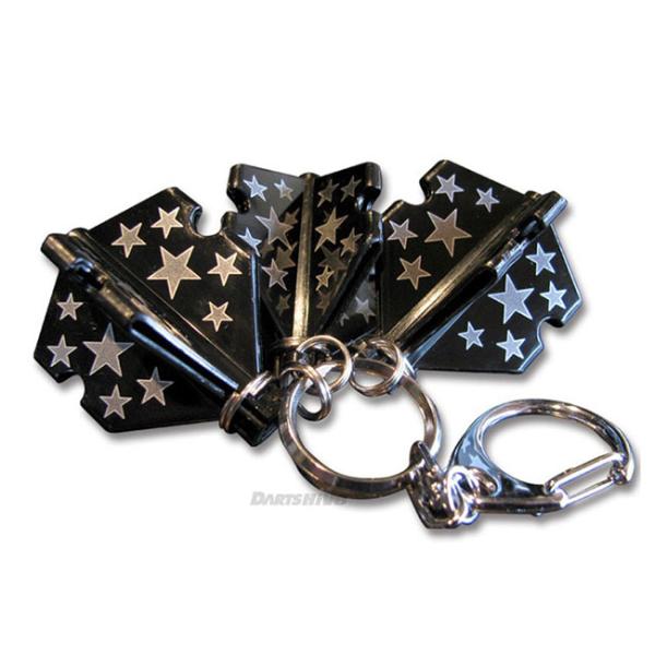 ■商品仕様スペックデータ収納可能フライト形状：4枚羽根収納数：フライト×1set(3個)■商品説明定番商品のフライトスロットケースDXシリーズ最新作！シルバーカラーの星柄はとってもクールなデザインとなっております。■ご注意※商品ページ掲載の...