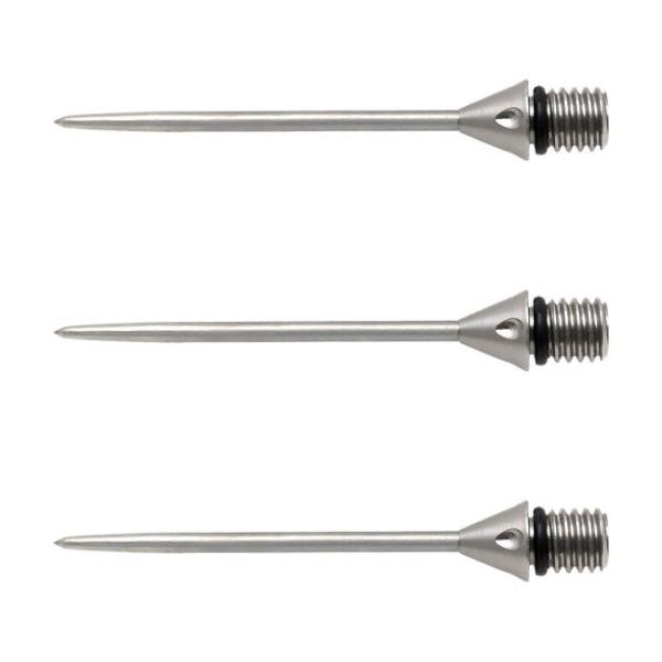 ■商品仕様スペックデータサイズ：約31.0mm(ネジ山含まず)ポイントサイズ：26.0mm重量：約1.6g内容物・コンバージョンポイント×1set(3個)・Oリング×1set(3個)■商品説明硬いボードにもしっかりと刺さるOne80のコンバ...