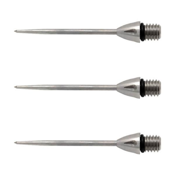 ■商品仕様スペックデータサイズ：約33.0mm(ネジ山含まず)ポイントサイズ：26.0mm重量：約1.45g内容物・コンバージョンポイント×1set(3個)・Oリング×1set(3個)■商品説明硬いボードにもしっかりと刺さるOne80のコン...