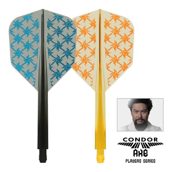 【発売日：2026年03月14日】21世紀の新素材と言われる特殊樹脂を使用した硬質CONDORフライト。その新素材を100％活かす量産方法に改善、更にネジ形状を大幅に改良。やんま〜こと山田勇樹選手デザインのCONDOR AXE！■スペックフ...