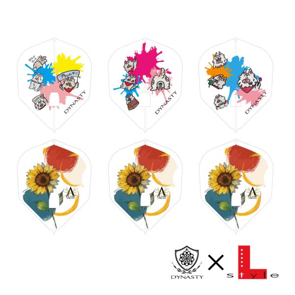 【発売日：2025年09月20日】DYNASTY×L-Flight PRO SAYAKA AKA MODELSally：阿嘉紗香選手が自ら描き下ろした、かわいらしさと元気いっぱいの愛犬【Sally】をモチーフにしたLフライト。Sunflow...