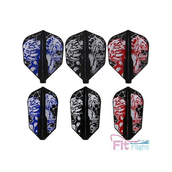 Fit FlightプレーヤーJeremiah Millar（ジェレマイヤー・ミュラー）選手の3rdモデルフライトです。・1セット(3フライト)入り・形状：シェープ、スーパースリム