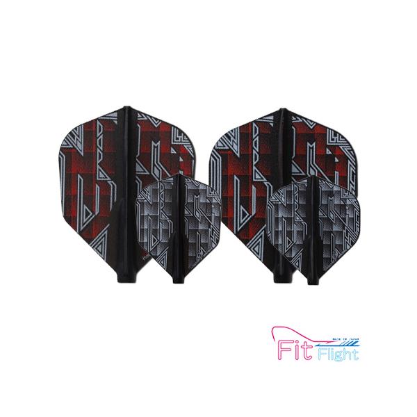 【発売日：2024年06月28日】オランダ出身の若手選手Wessel Nijman(ウェッセル・ナイマン)選手の1stモデルフライトです。・1セット(3フライト)入り・形状：スタンダード、シェープ