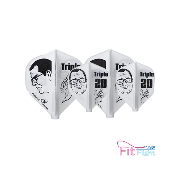 【発売日：2024年10月28日】第54弾のPrinted Series。ドイツのCosmo Darts アンバサダー Thorben Korittke（ソーベン・コリットキ ）さんの似顔絵で海外での流行のミームを再現。形状：スタンダード ...